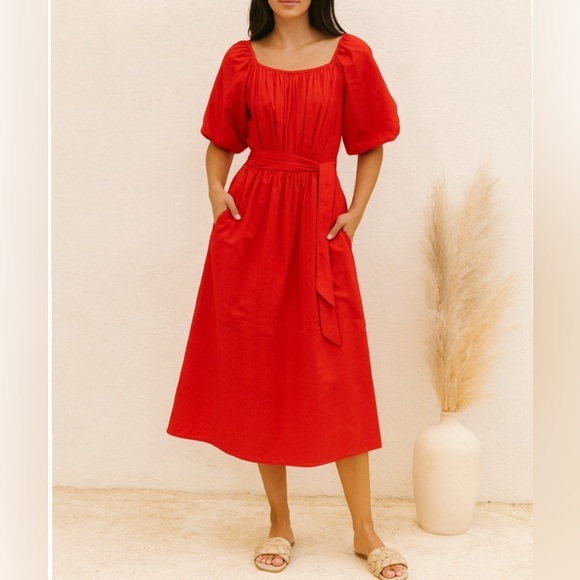 Roller Rabbit | Dresses | Roller Rabbit Arria Romantic Puff Sleeve ...